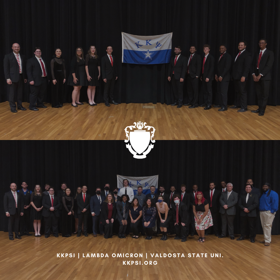 Chapter Installation Announcement - Fall 2021 - Kappa Kappa Psi