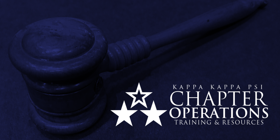 Chapter Operations - Kappa Kappa Psi